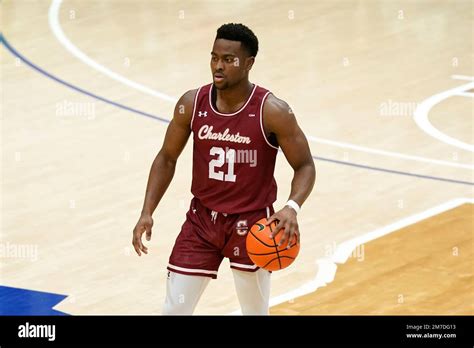 College Of Charleston Guard Jaylon Scott 21 Brings The Ball Up The