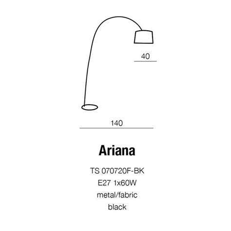 Lampadar Arcuit Arc Design Modern Ariana
