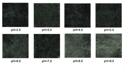 Coloration Effect Of Fabrics At Different Ph Values Ph X 20 30