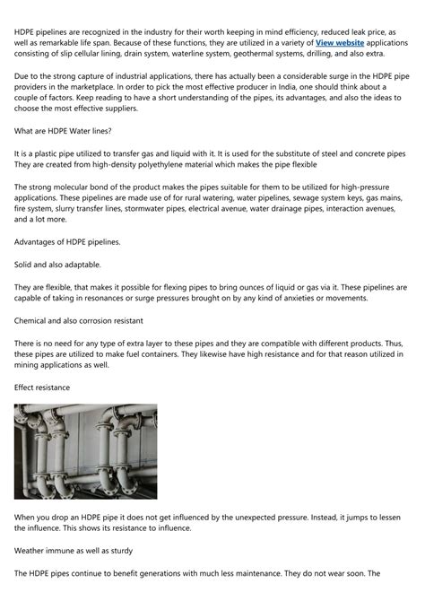 Ppt Pipeline Repair Work Use Hdpe For Longevity Of Pipeline Powerpoint Presentation Id8379347