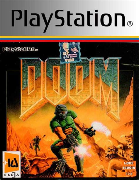 بازی Doom برای Ps1 بازی دوم برای پلی استیشن