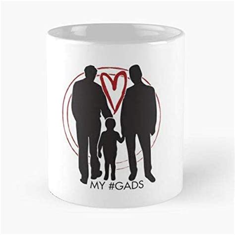 Gay Dad Fathers Coffee Mugs Unique Ceramic Novelty Cup
