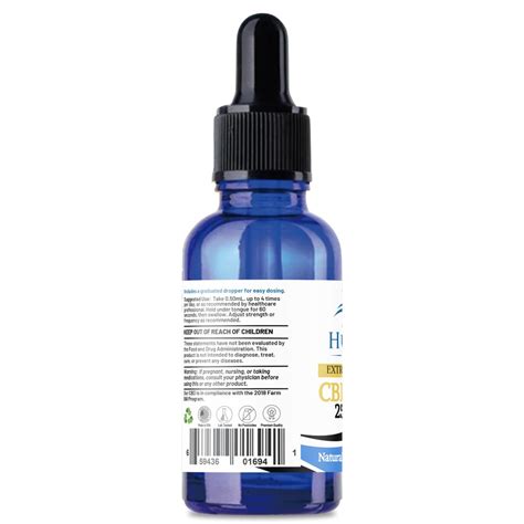 Huron Hemp Cbd Oil Full Spectrum 2500mg Natural