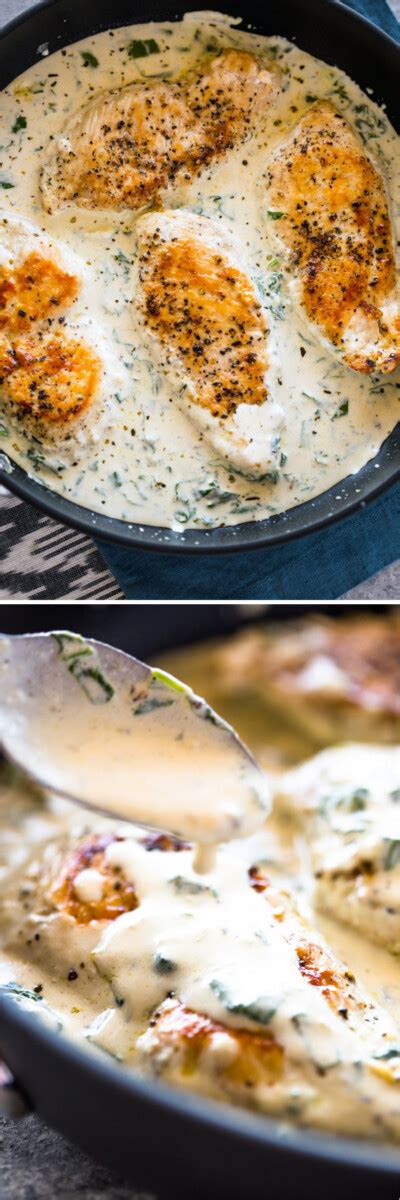 Creamy Garlic Parmesan Chicken Gimme Delicious
