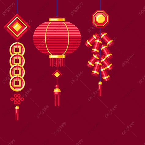와 함께 행복 한 중국 새 해 인사말 카드 달력 운이 좋은 동전 Png 일러스트 및 벡터 에 대한 무료 다운로드