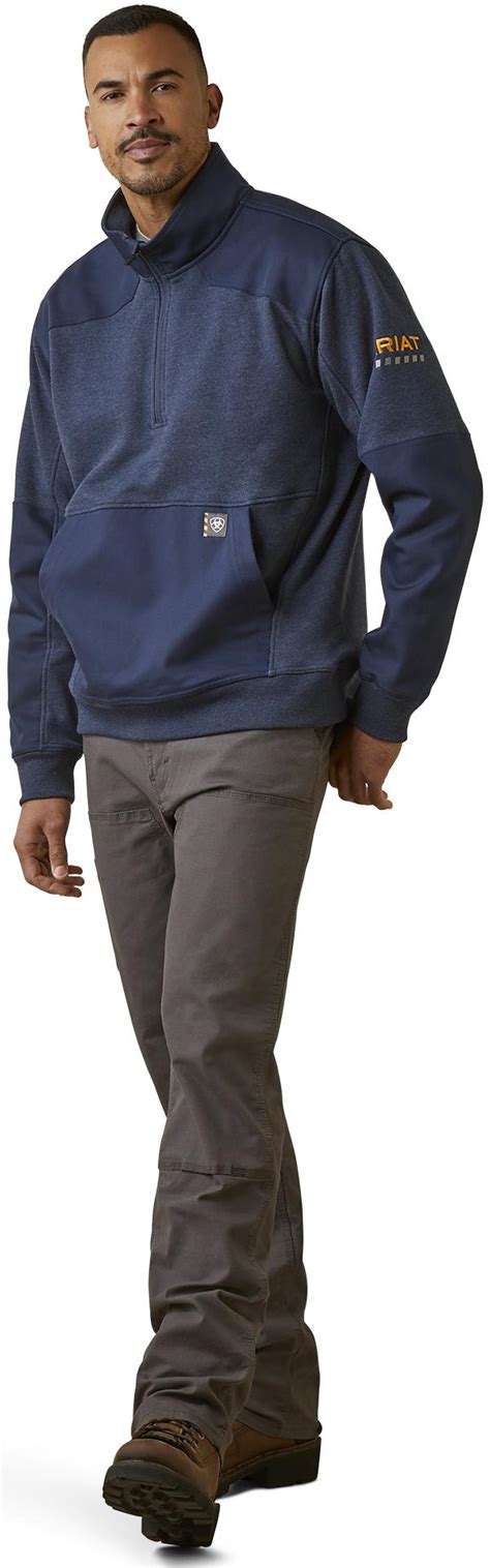 Ariat Rebar Duracanvas Quarter Zip Sweatshirt