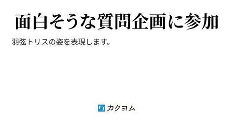 質問企画に参加した（羽弦トリス） カクヨム