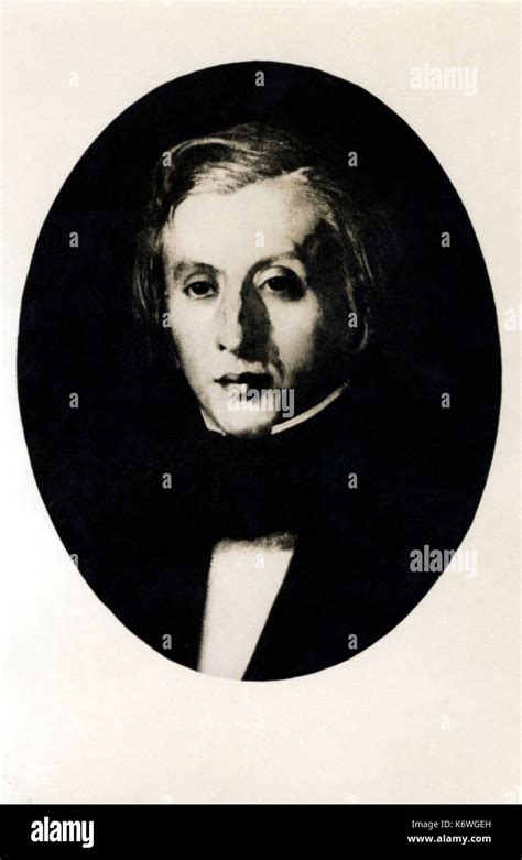 CHOPIN Frederic Portrait Polish Composer Mach October Stock Photo Alamy