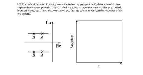 Solved P For Each Of The Sets Of Poles Given In The Chegg Com