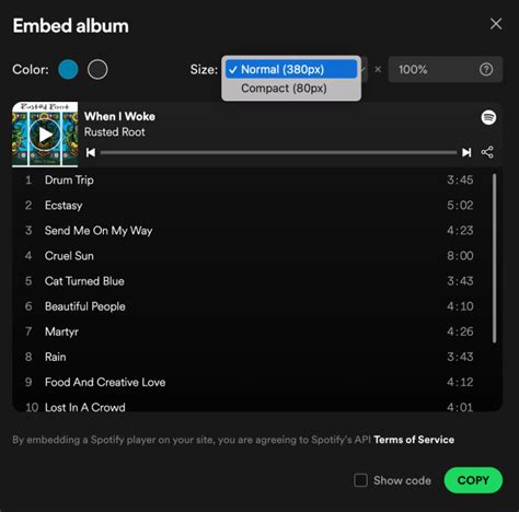 How To Embed A Spotify Playlist Clicknathan Handmade Websites
