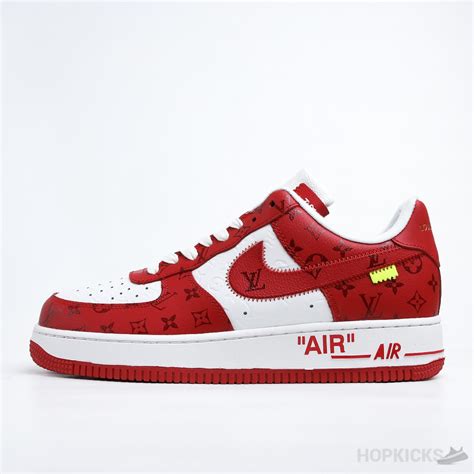 Lv X Air Force 1 Low By Virgil Abloh White Red Dot Perfect