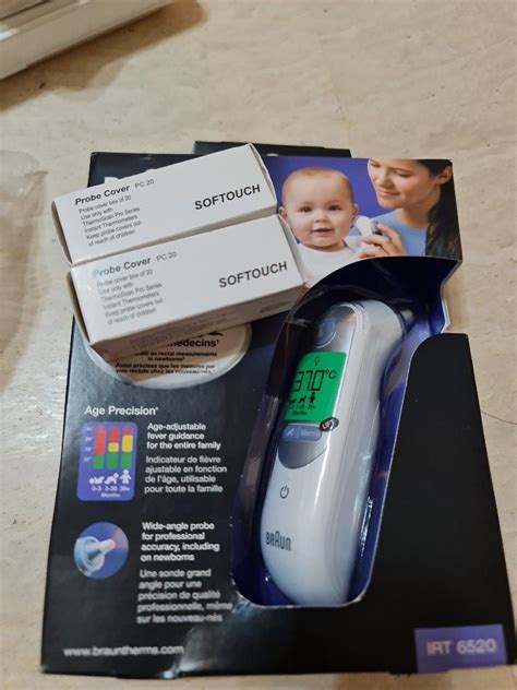 Braun Ear Thermometer Thermoscan Irt Health Nutrition Thermometers On Carousell