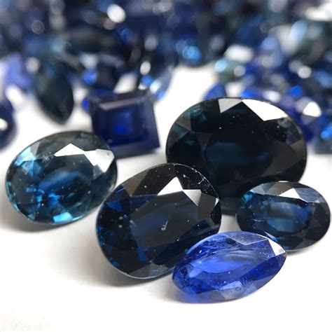天然サファイアおまとめ 20ct ルース 裸石 sapphire コランダム 蒼玉 宝石 ジュエリー jewerly ① サファイア 売買さ