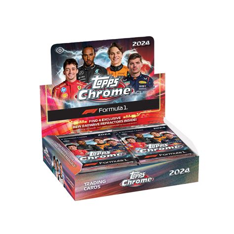 Topps Chrome Formula 1 2024 Qualifying Lap Box