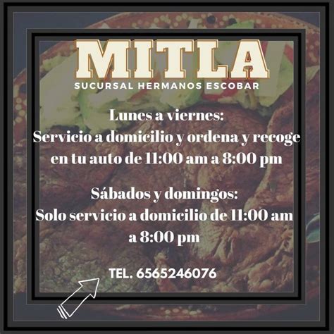 Mitla Restaurant Home Ciudad Juárez Menu Prices Restaurant Reviews Facebook