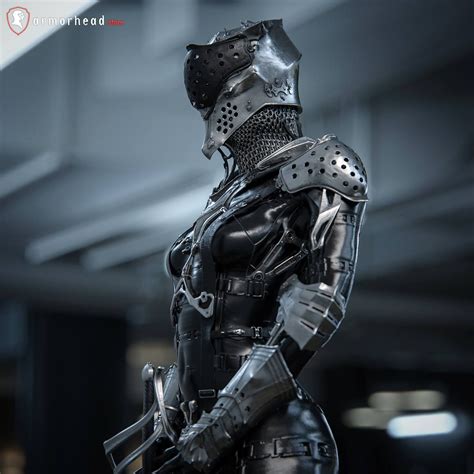 Futuristic Knight Armor