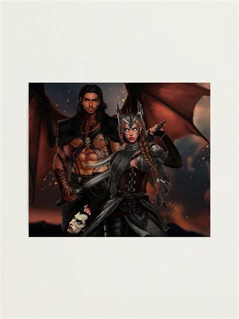 Nesta And Cassian From A Court Of Silver Flames Halloween Edition