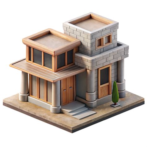 Impressive Artistic Adaptive Building Typology Isolated Contextual Design Professional 58004615 Png