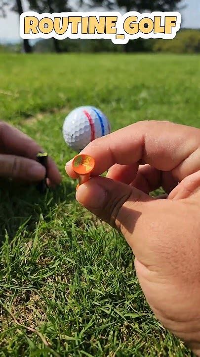 골프 티높이 중요합니다👍 루틴하세요 ️ Golf Golfswing 골프 골프꿀팁 골프팁 Youtube