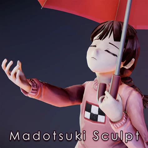 Artstation Madotsuki Character Sculpt Yume Nikki