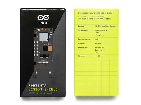 Arduino Portenta Vision Shield Lora Geeksvalley