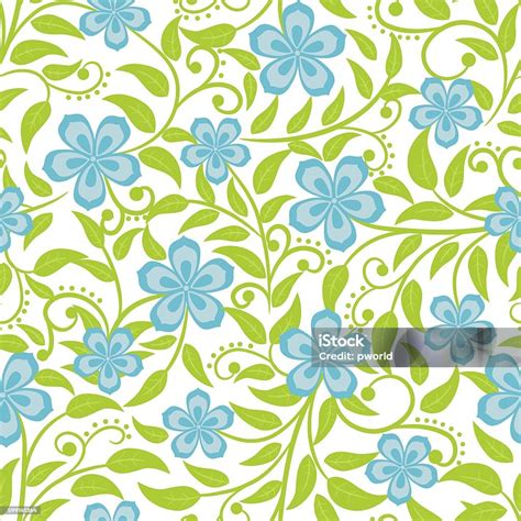 플로럴 패턴 꽃무늬에 대한 스톡 벡터 아트 및 기타 이미지 꽃무늬 꽃잎 배경 주제 Istock
