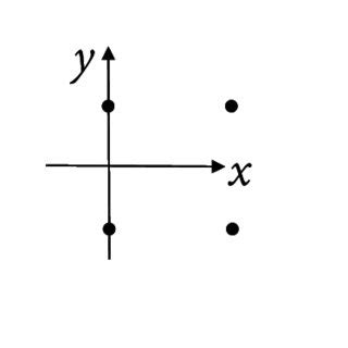Two Semi Infinite Horizontal Lines Of Rigid Pins In An Elastic