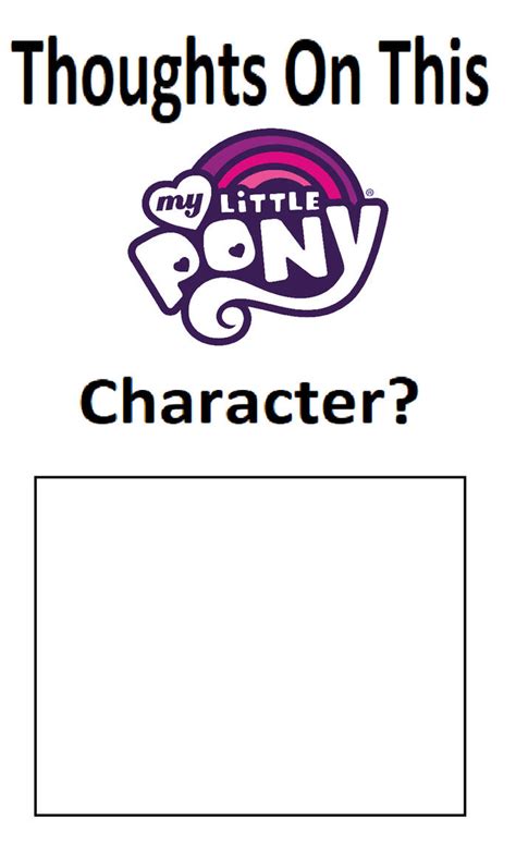 Thoughts On This Mlp Character By Tara012 On Deviantart