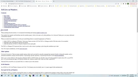 1 How To Install Tex Live On Windows Youtube