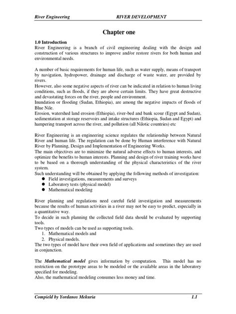 chapter 1 part one download free pdf river river delta