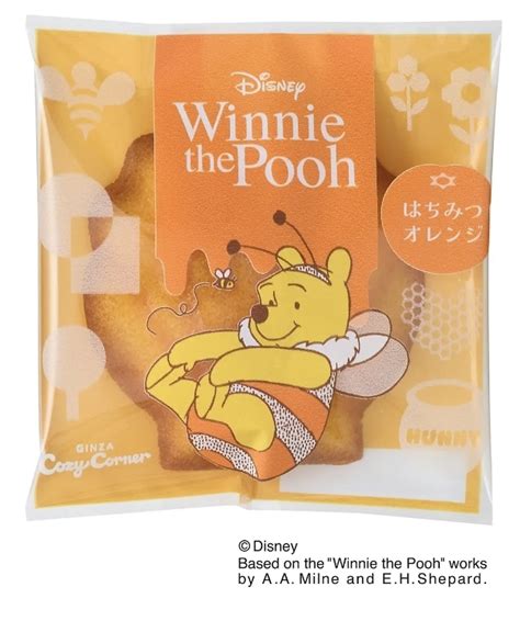 【高評価】銀座コージーコーナー くまのプーさん はちみつオレンジマドレーヌの感想・クチコミ・値段・価格情報【もぐナビ】