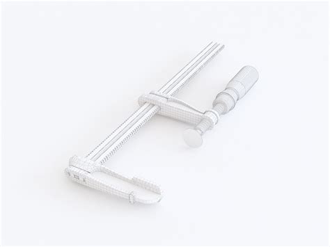 Clamp 03 3d Model Max Obj Mtl Fbx Mat Lipper