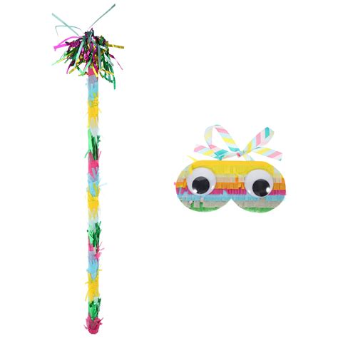 Sensethe Pinata Game Set With Blindfold And Stick Mexican Fiesta Party