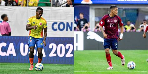 Colômbia x Costa Rica onde assistir horário e escalações pela Copa