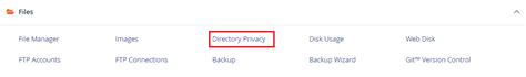 how do you password protect a directory eukhost