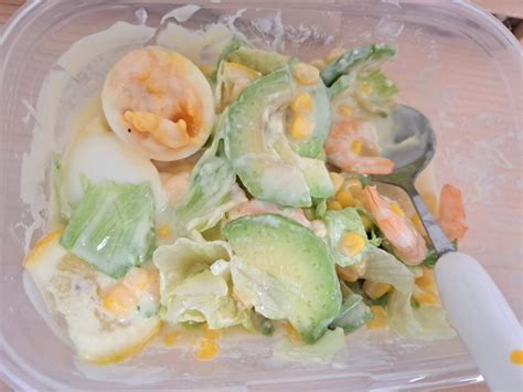 【酸奶蔬菜沙拉的做法步骤图，怎么做好吃】纳豆吃不饱下厨房