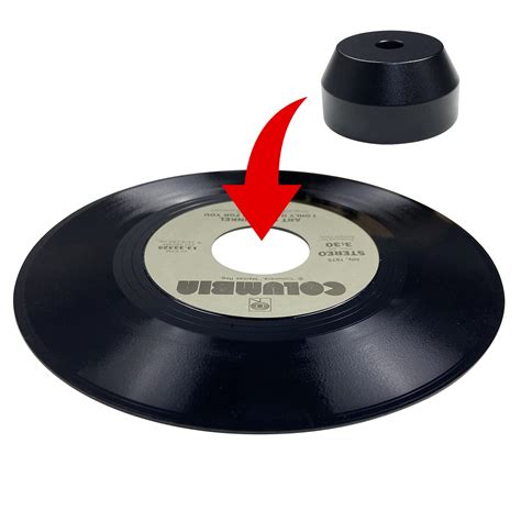 Sdroceryam 45 Rpm Record Adapter Solid Aluminum 7 Inch Vinyl Record Dome 45 Adapter Sdroceryam 45 Rpm Record Adapter Solid Aluminum 7 Inch Vinyl Record Dome 45 Adapter