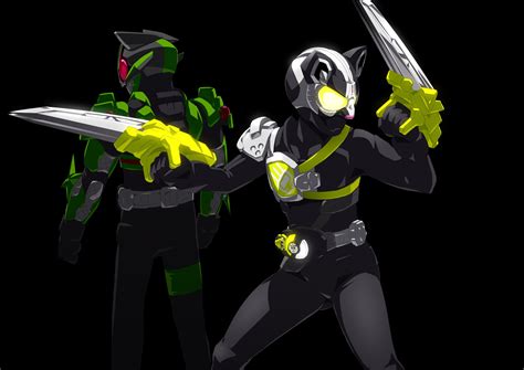 Kamen Rider Tycoon And Kamen Rider Hakubi Kamen Rider And 1 More