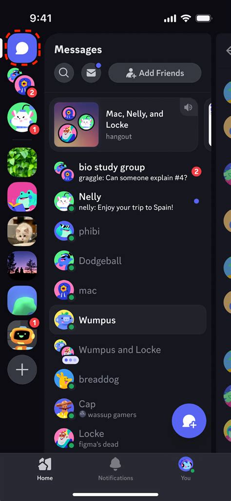 Neue Mobile App Updates And Layout Discord