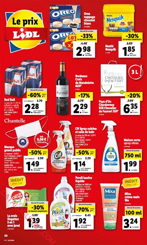 Lidl Arrivage Semaine Du Au Novembre Catalogue