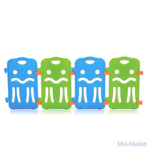 Детский пластиковый манеж Baby Vivo Colors Real