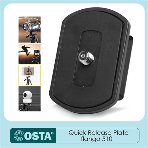 Jual Costa Quick Release Plate For Tripod Flango 510 Replacement