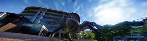 Jurassic World Evolution Spinosaurus Escape By Witchwandamaximoff On
