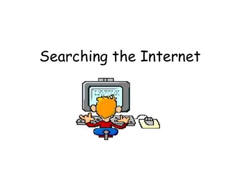 Artifact Searching The Internet