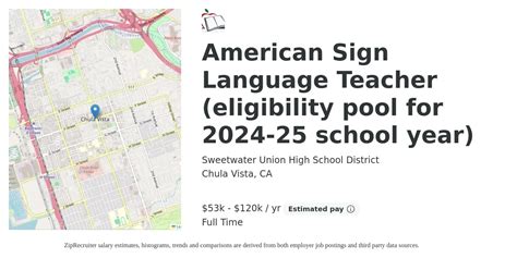 Sweetwater Union High School District American Sign Language Teacher ...