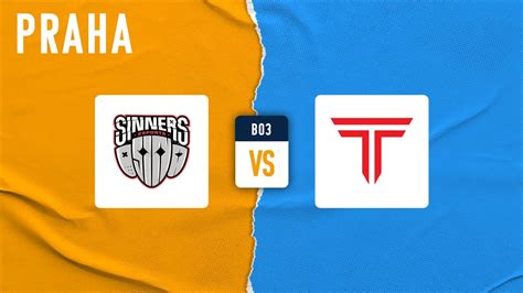 Sinners Vs Titans Tipsport Csgo Praha Skupina B Youtube
