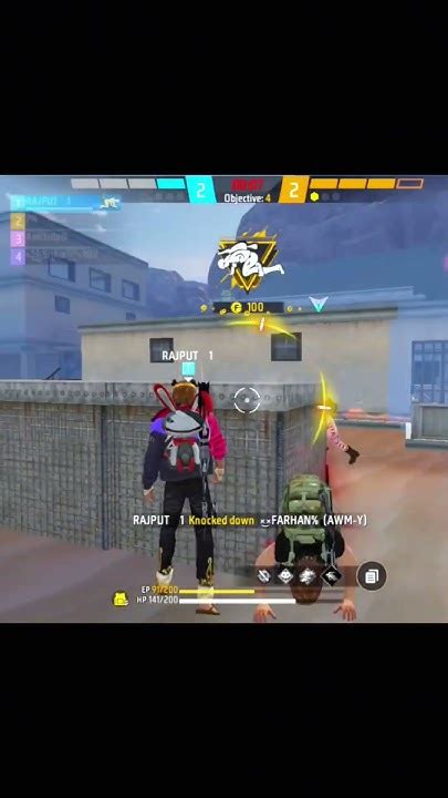 1 Vs 4 Clutch With Awm 1vs4 Snipers Random 1vs4clutch Freefire