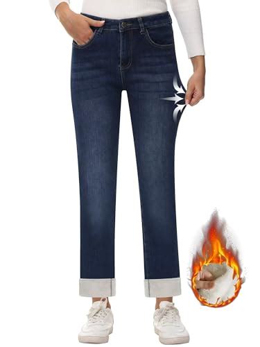 I Tried Womens Flannel Lined Jeans With An Elastic Waist And Heres