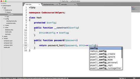 Php Authentication Password Hashing 10 Youtube
