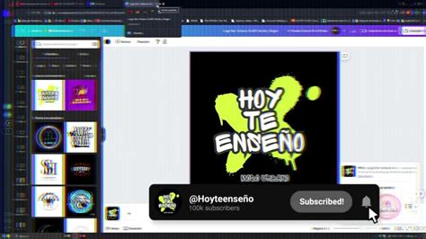 Como Hacer Un Logo Para Tu Canal De Youtube Logo Youtube Gratis